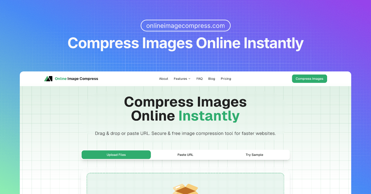 Online Image Compressor - Fast & Free Image Compression Tool